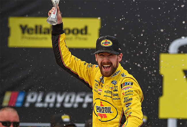 Ryan Blaney on Beard, Playoff Tracks & His Wedding